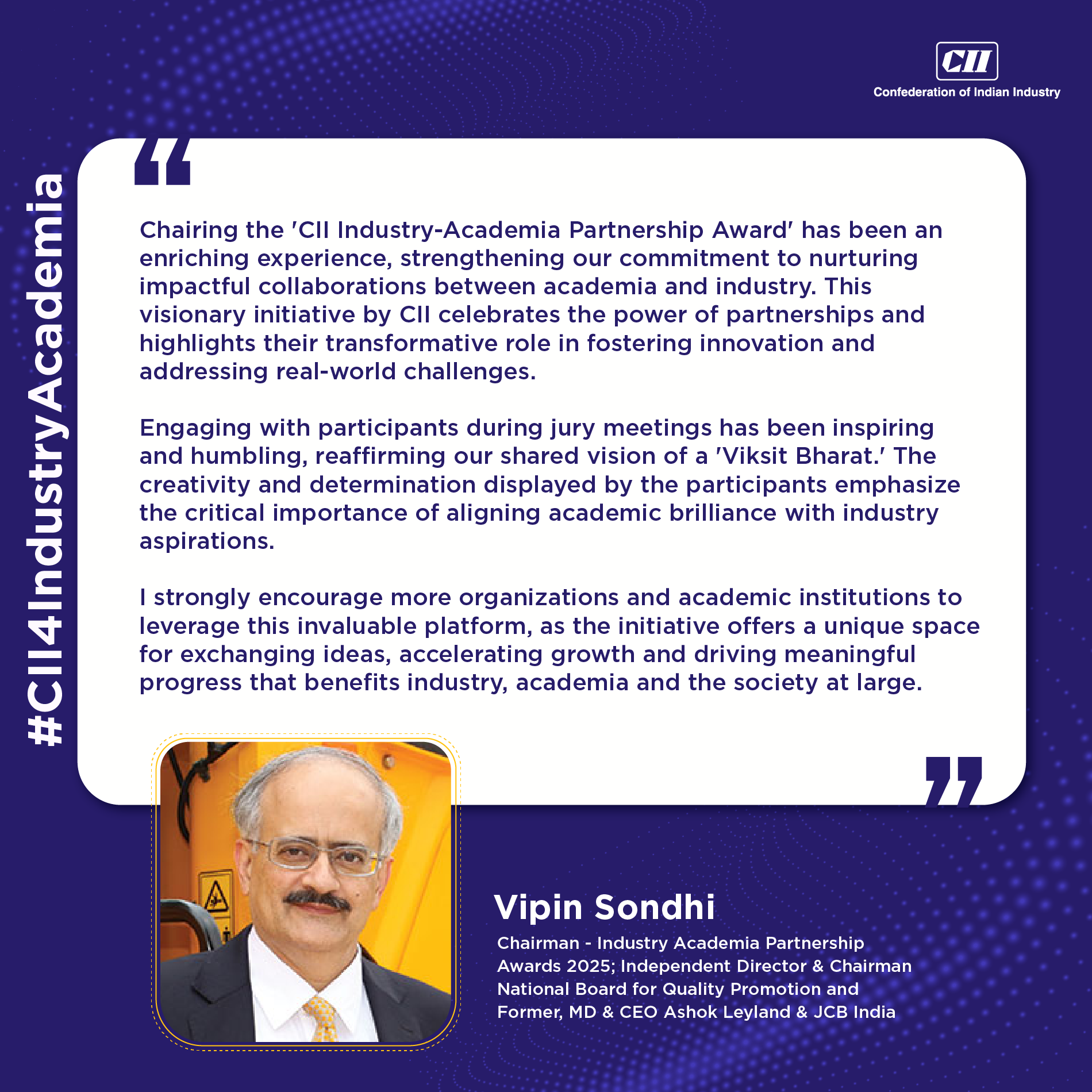 CII Industry-Academia Partnership Awards